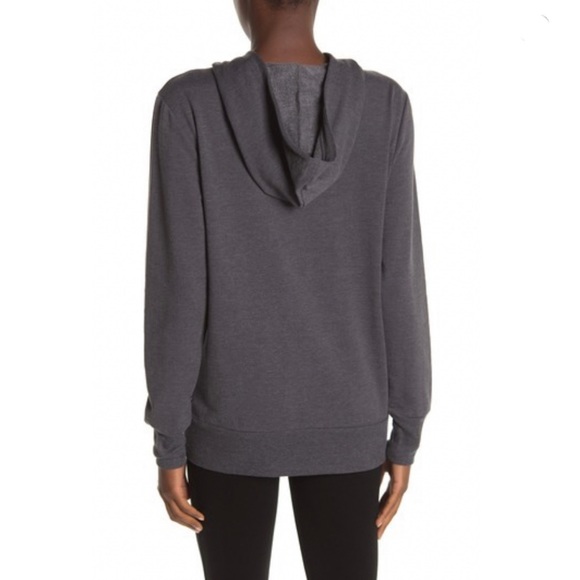 Zella | Tops | Zella Pike Pullover Gray Hooded Sweatshirt | Poshmark